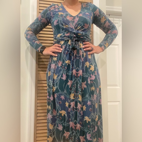 Jessica Simpson | Dresses | Maternity Floral Jessica Simpson Maxi Dress ...